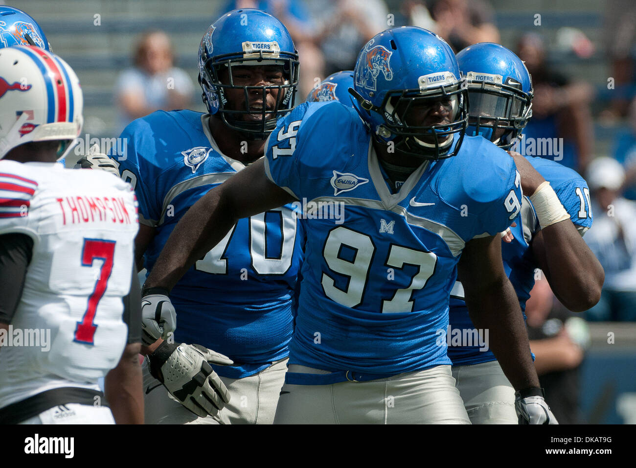 Sept. 24, 2011 - Memphis, Tennessee, United States - Memphis Tigers ...