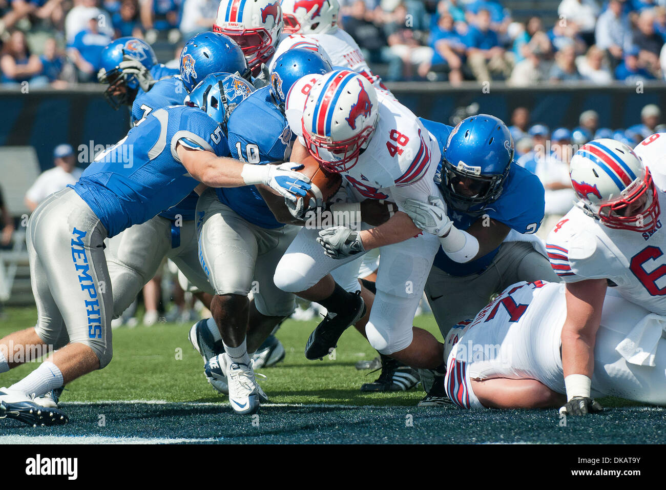 Sept. 24, 2011 - Memphis, Tennessee, United States - Southern Methodist ...