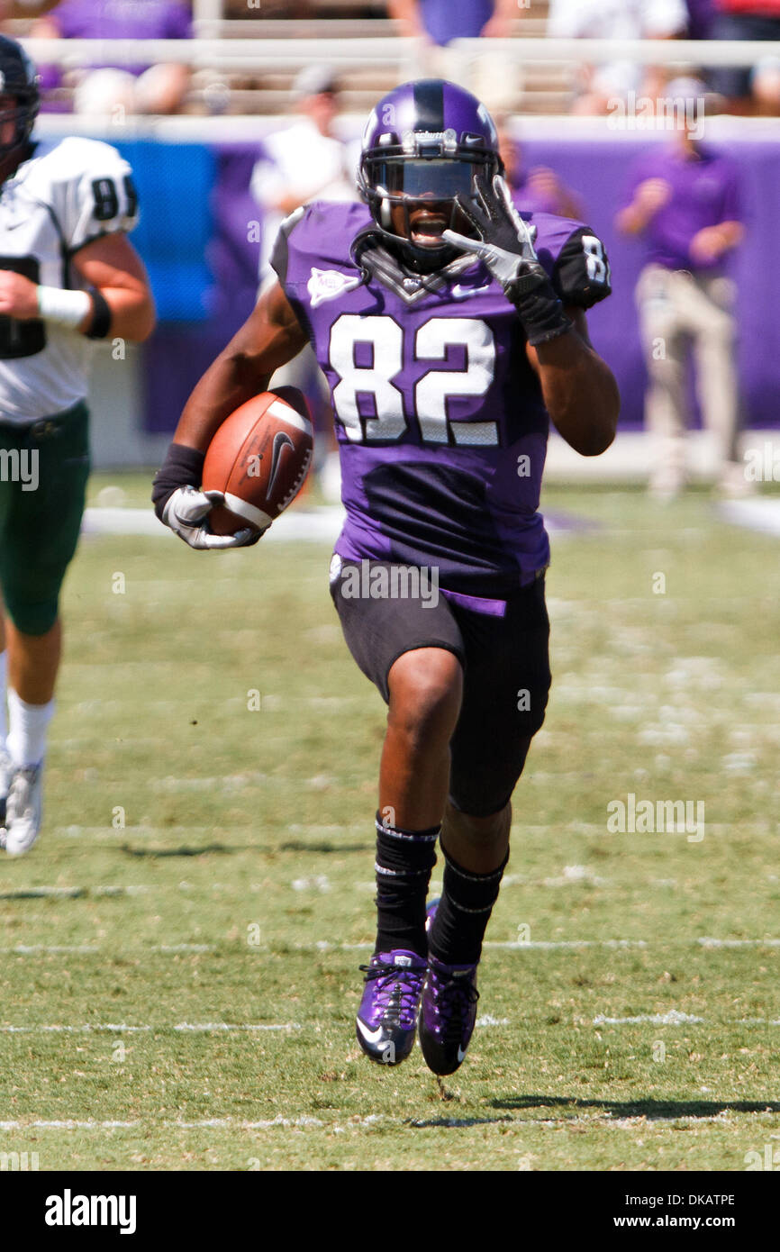 Sept. 24, 2011 - Fort Worth, Texas, US - TCU Horned Frogs Wide Receiver ...