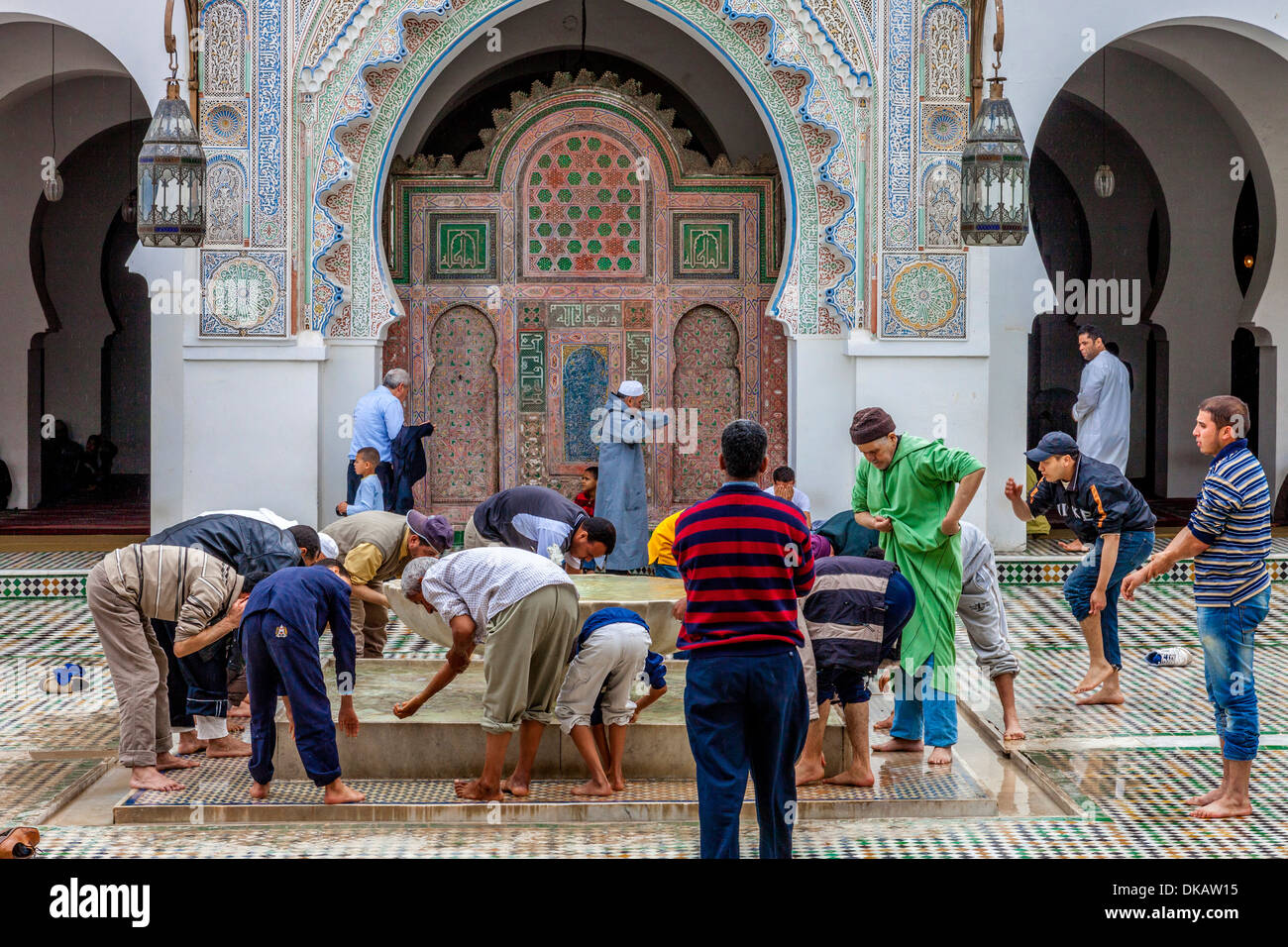 Washing before prayer hi-res stock photography and images - Alamy