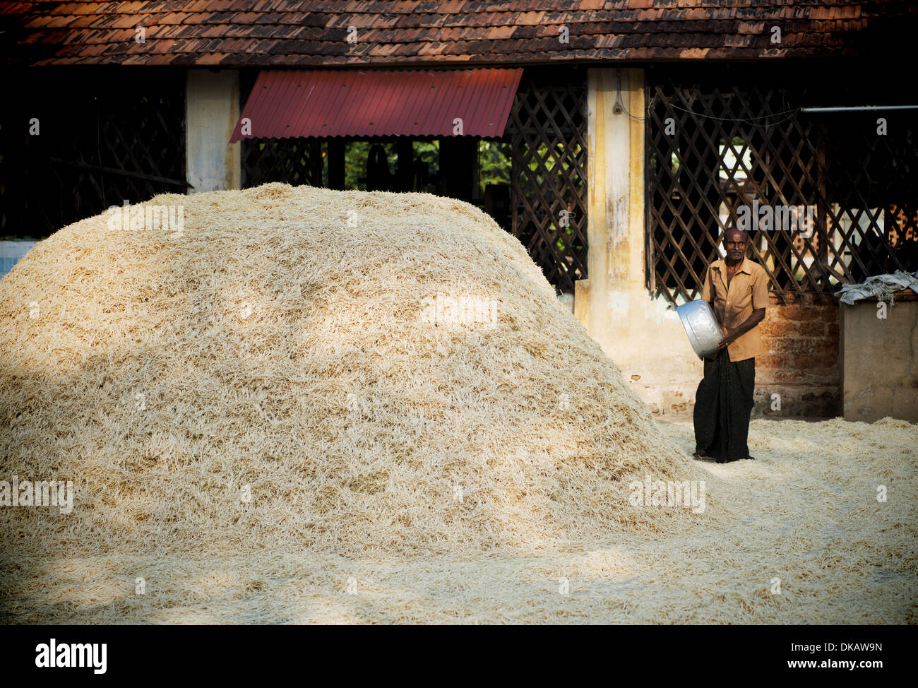 A matchstick factory. Kollam, India Stock Photo - Alamy