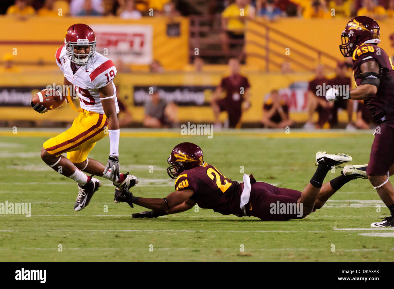 September 24, 2011: USC Trojans wide receiver Brice Butler #19 in ...