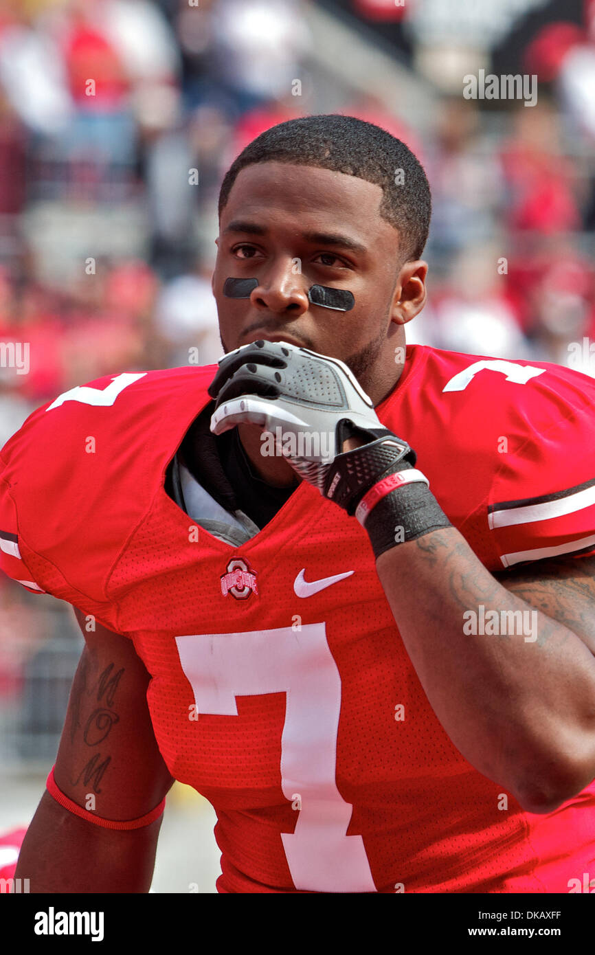 Sept. 24, 2011 - Columbus, Ohio, U.S - Ohio State Buckeyes running back ...