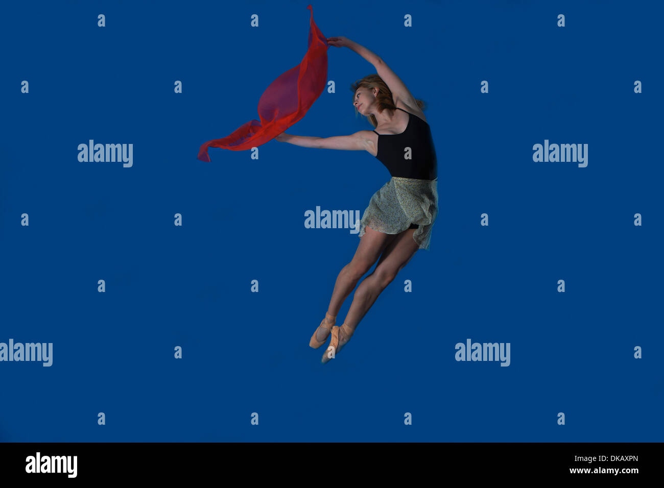 Woman dancing mid air hi-res stock photography and images - Alamy