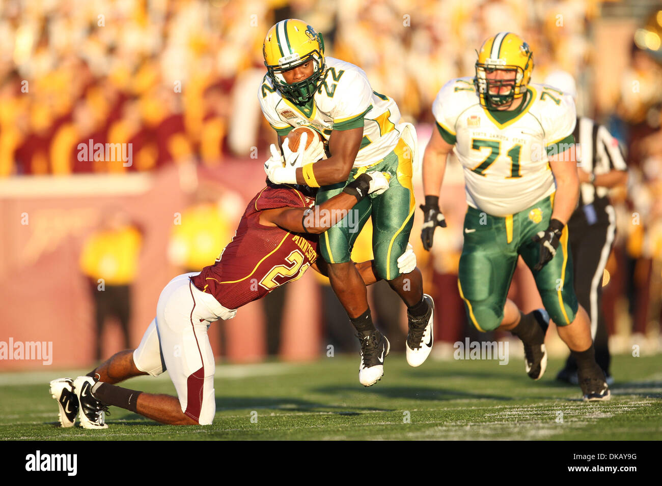 Sept. 24, 2011 - Minneapolis, Minnesota, U.S - North Dakota State ...