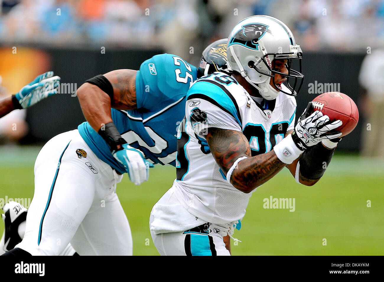 Sept. 25, 2011 - Charlotte, North Carolina, U.S - Carolina Panthers ...