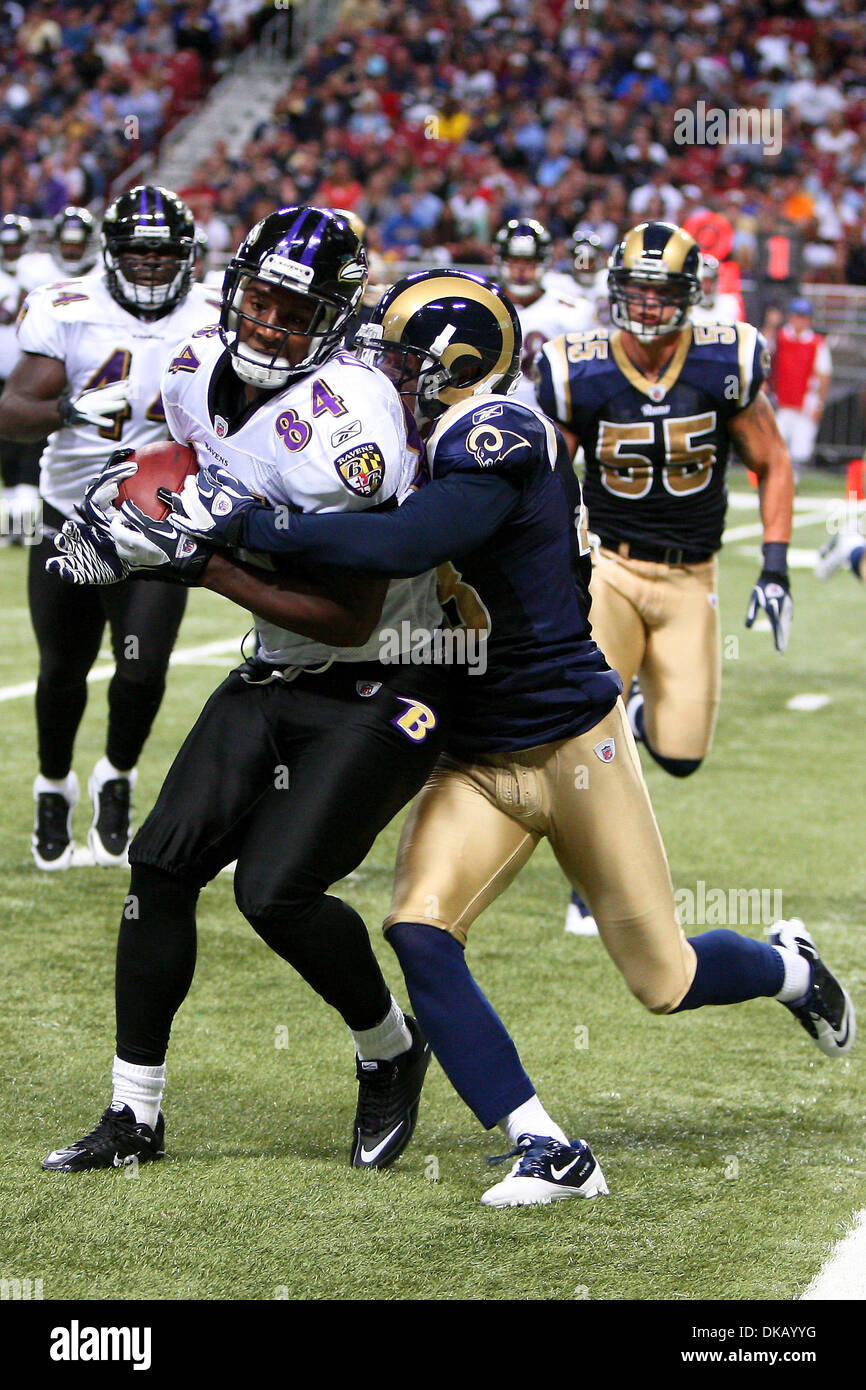 Sept. 25, 2011 - Saint Louis, Missouri, U.S - Baltimore Ravens tight ...