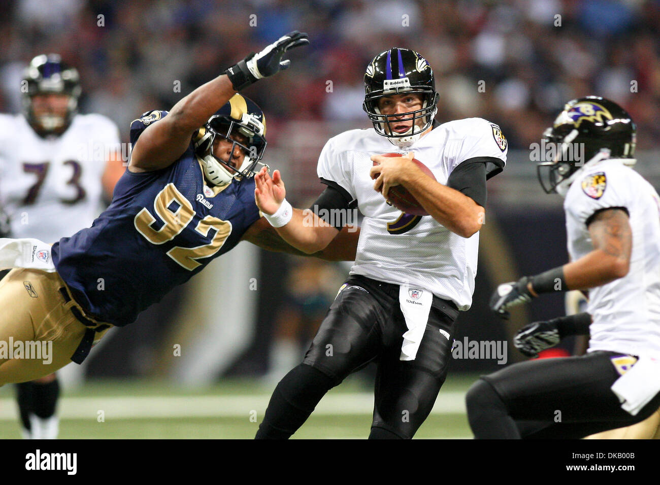 Sept. 25, 2011 - Saint Louis, Missouri, U.S - St. Louis Rams defensive ...