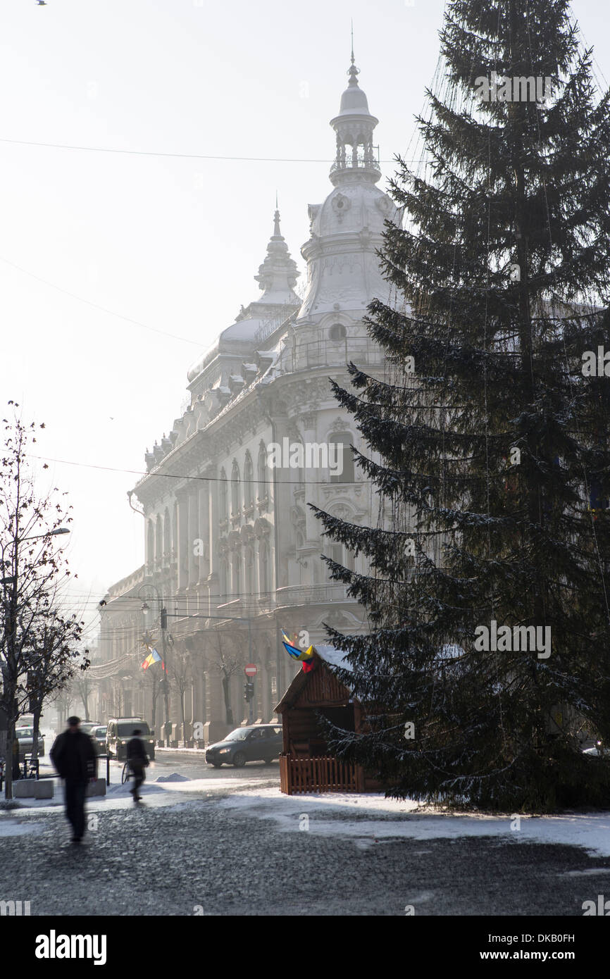 Romania main street hi-res stock photography and images - Alamy