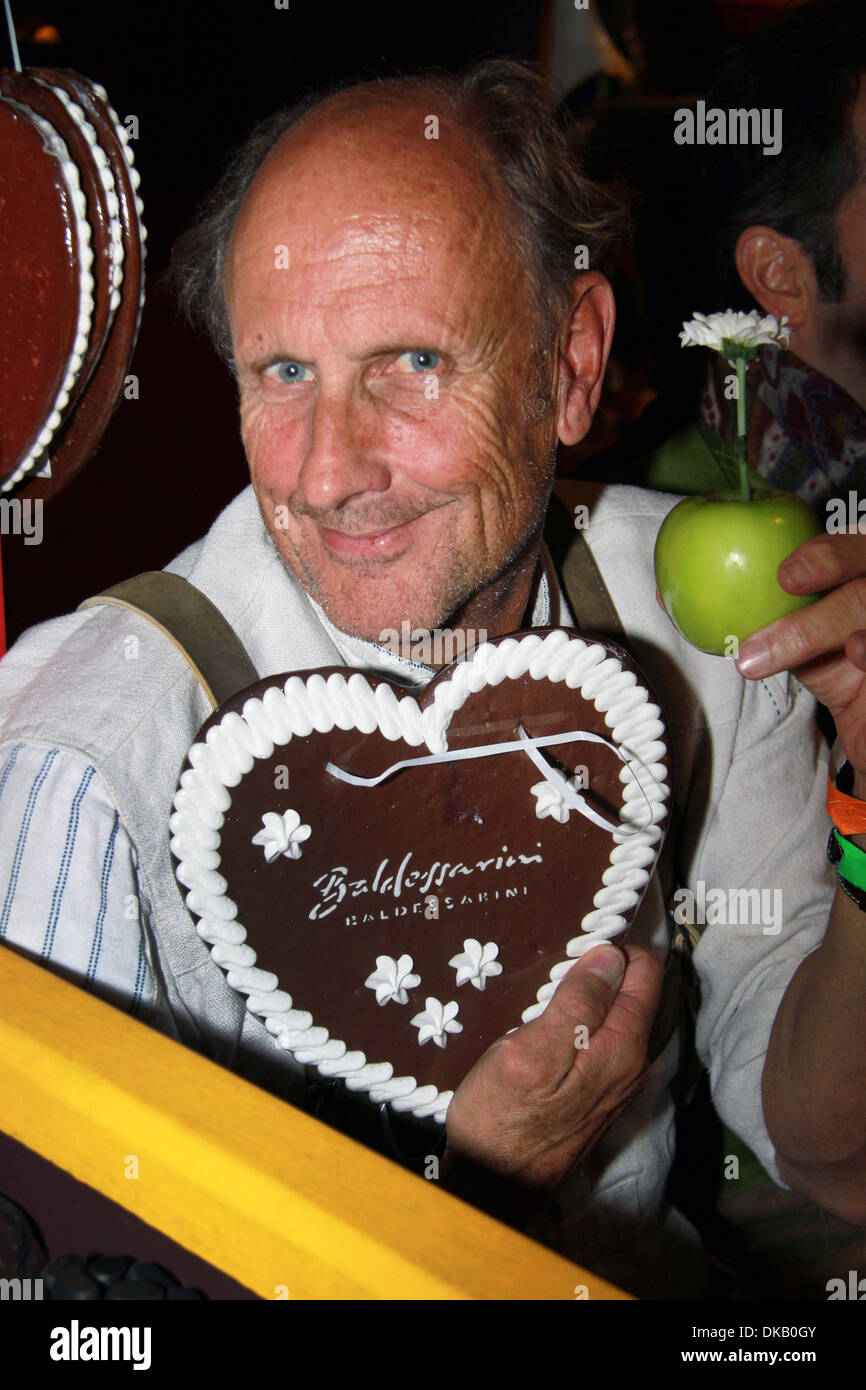 Hans Stuck attends the Oktoberfest beer festival at Hippodrom Munich ...