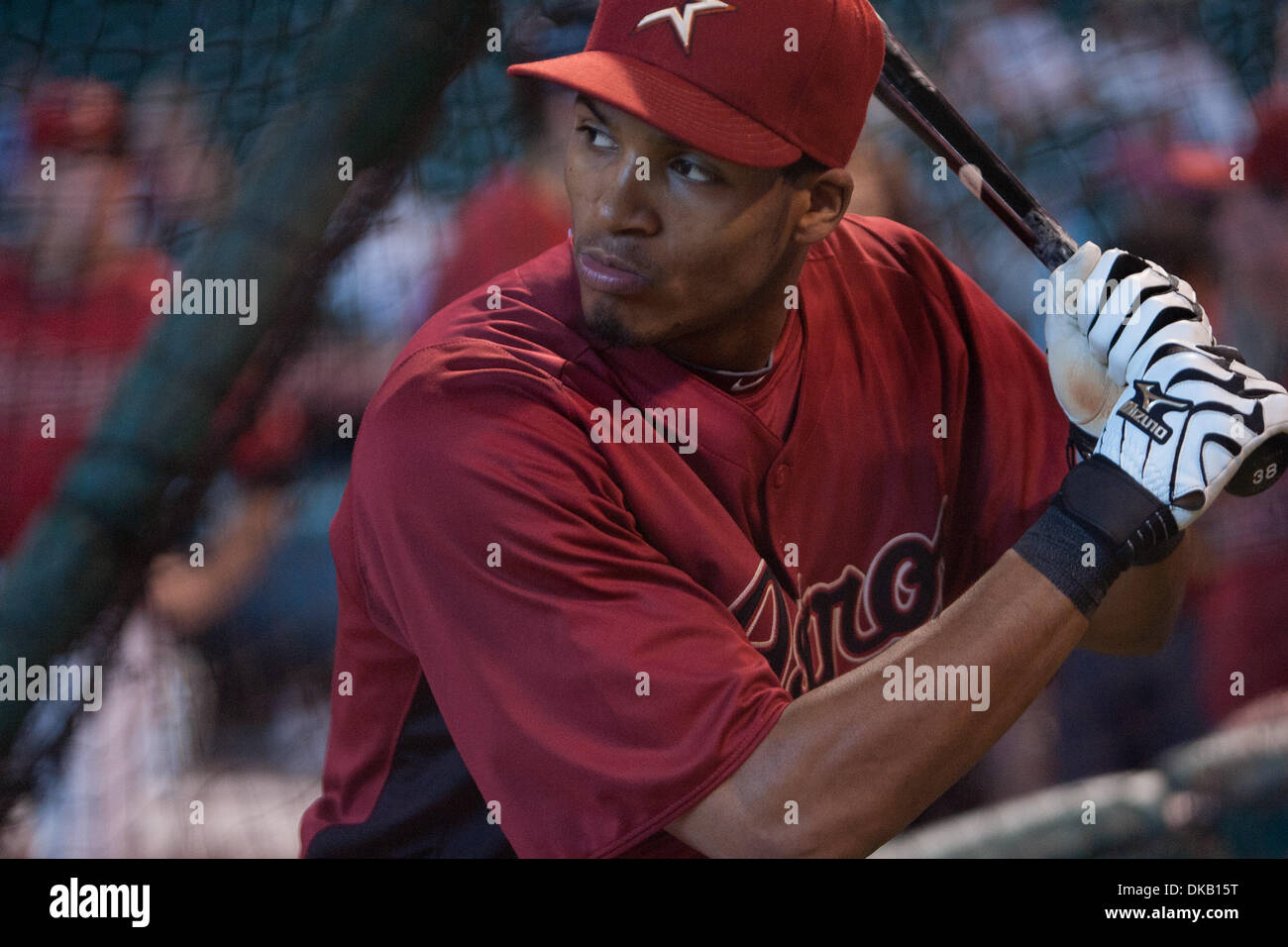 Sept. 24, 2011 - Houston, Texas, U.S - Houston Astros third baseman ...