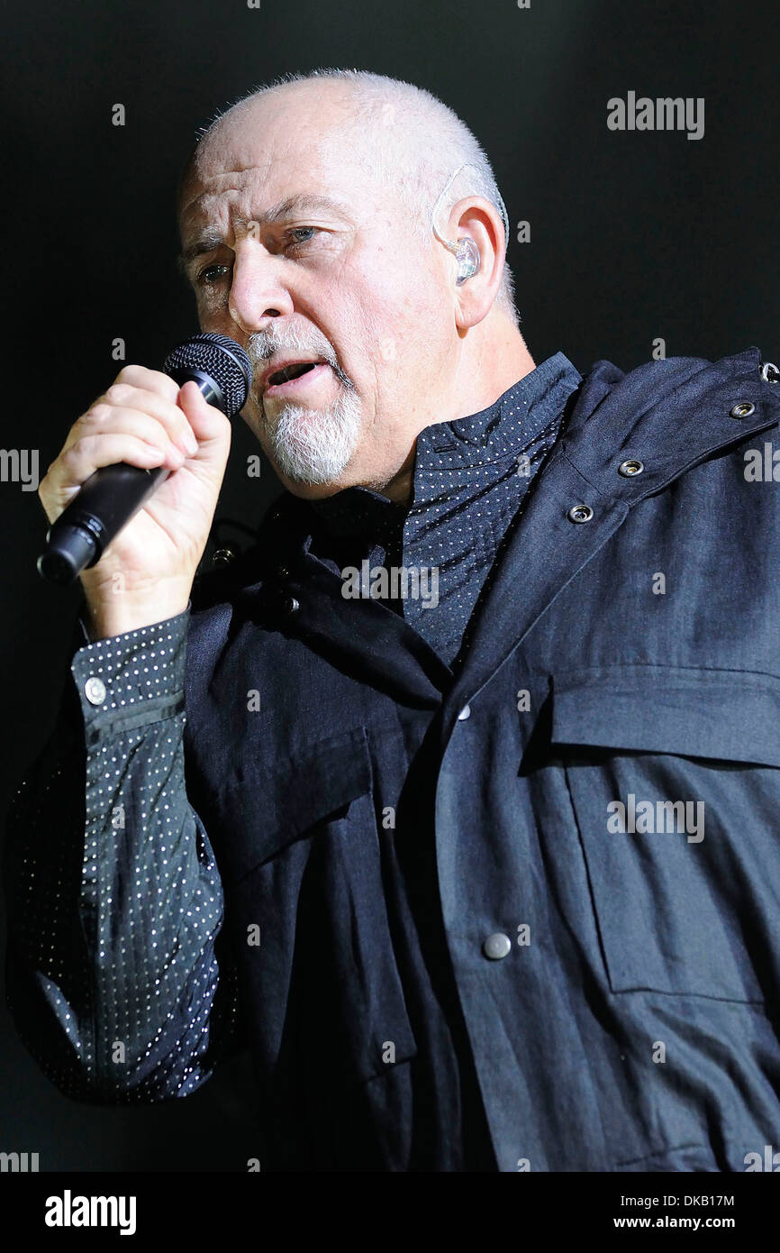 Peter Gabriel performing at Air Canada Centre during his 'Back To Front ...