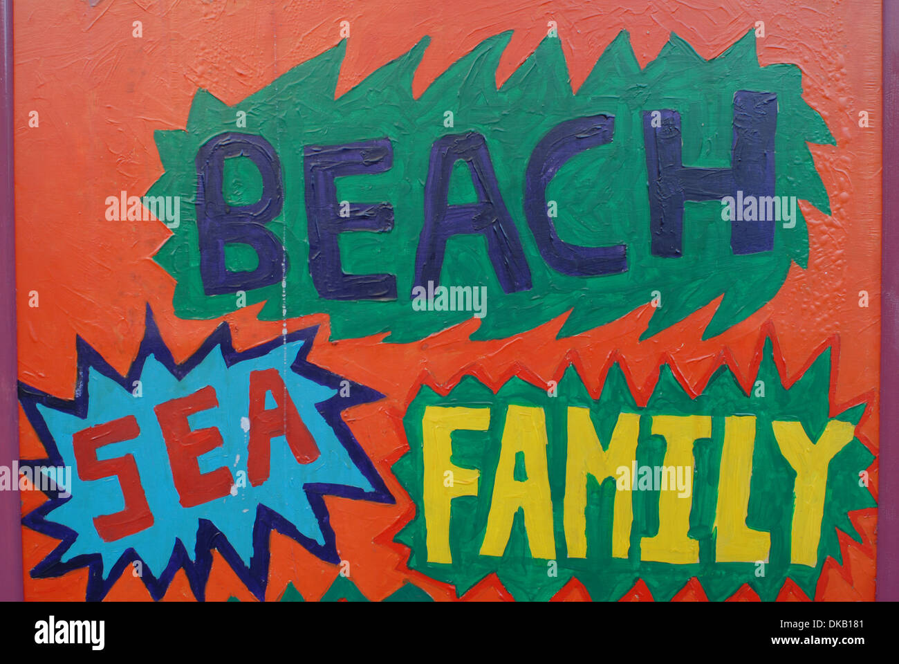 Colourful words hi-res stock photography and images - Alamy