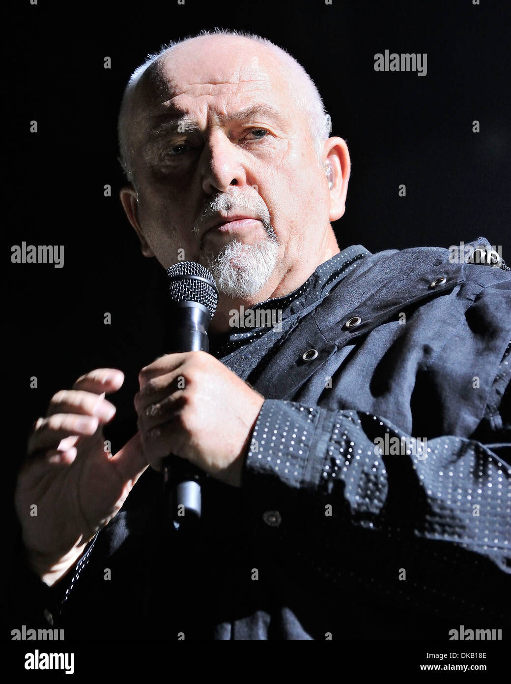 Peter Gabriel performing at Air Canada Centre during his 'Back To Front ...
