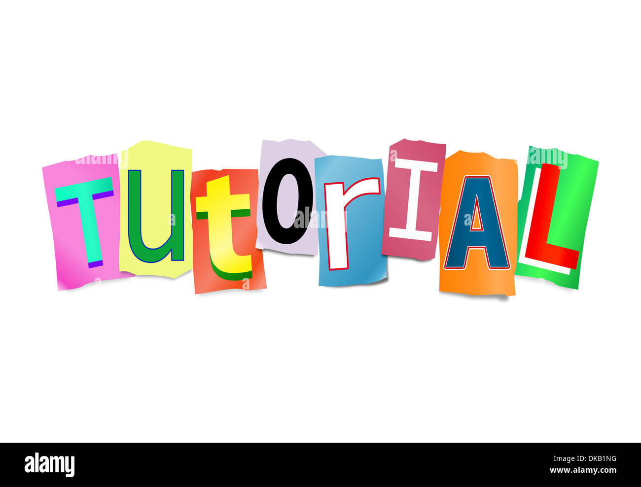 Train tutorial Cut Out Stock Images & Pictures - Alamy