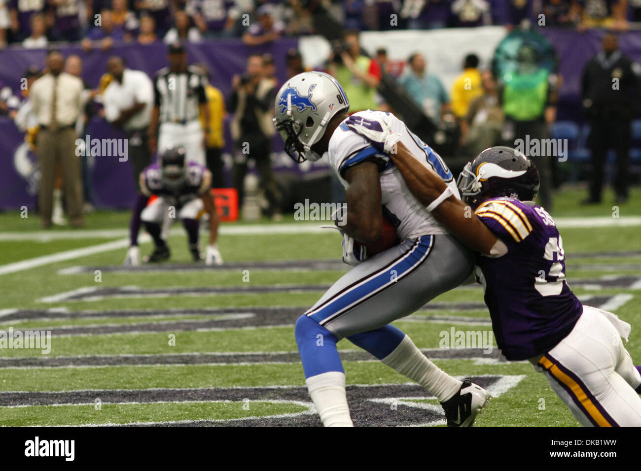 Detroit lions calvin johnson touchdown hi-res stock photography and ...