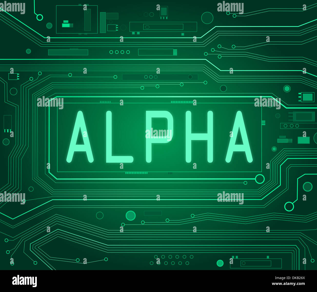 Alpha test background hi-res stock photography and images - Alamy