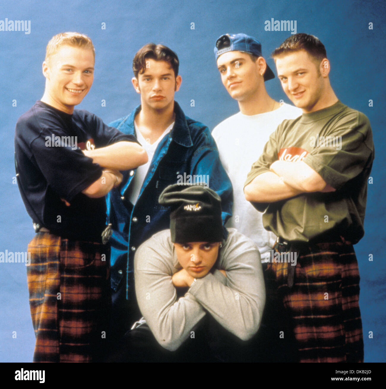 BOYZONE Promotional photo of UK pop group about 1994 Stock Photo - Alamy