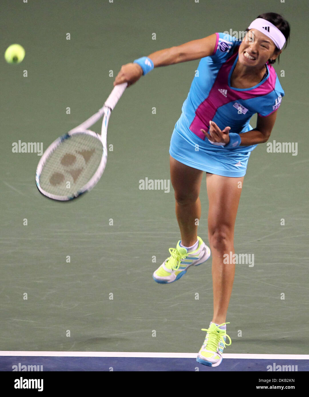 Sept. 26, 2011 - Tokyo, Japan - KIMIKO DATE KRUMM of Japan in action ...