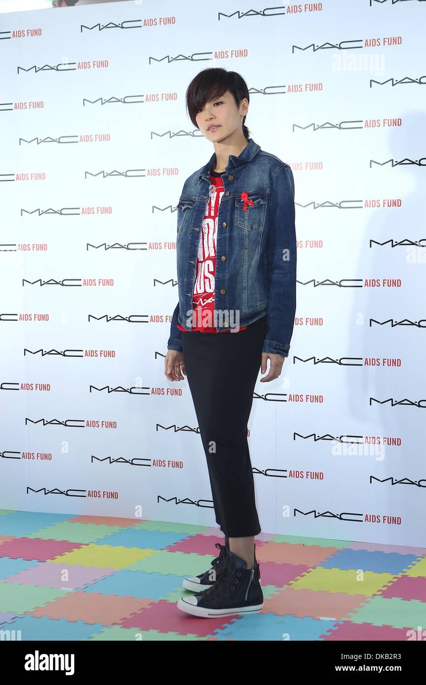 Taipei, Taiwan. 3rd Dec, 2013. Singer Denise Ho attends charity ...