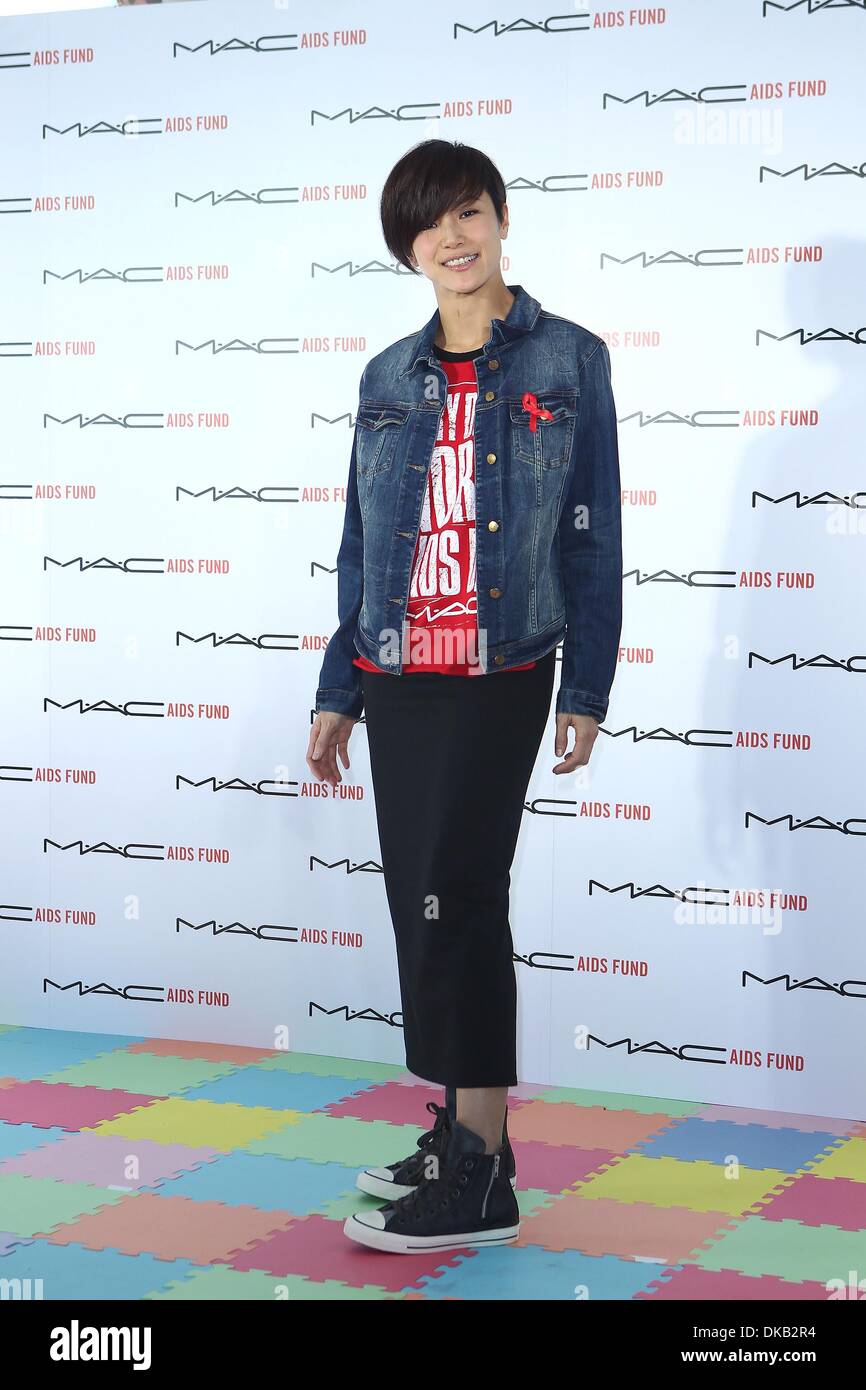 Taipei, Taiwan. 3rd Dec, 2013. Singer Denise Ho attends charity ...