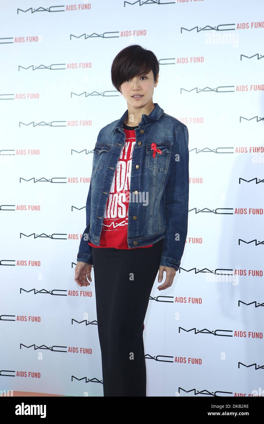 Taipei, Taiwan. 3rd Dec, 2013. Singer Denise Ho attends charity ...