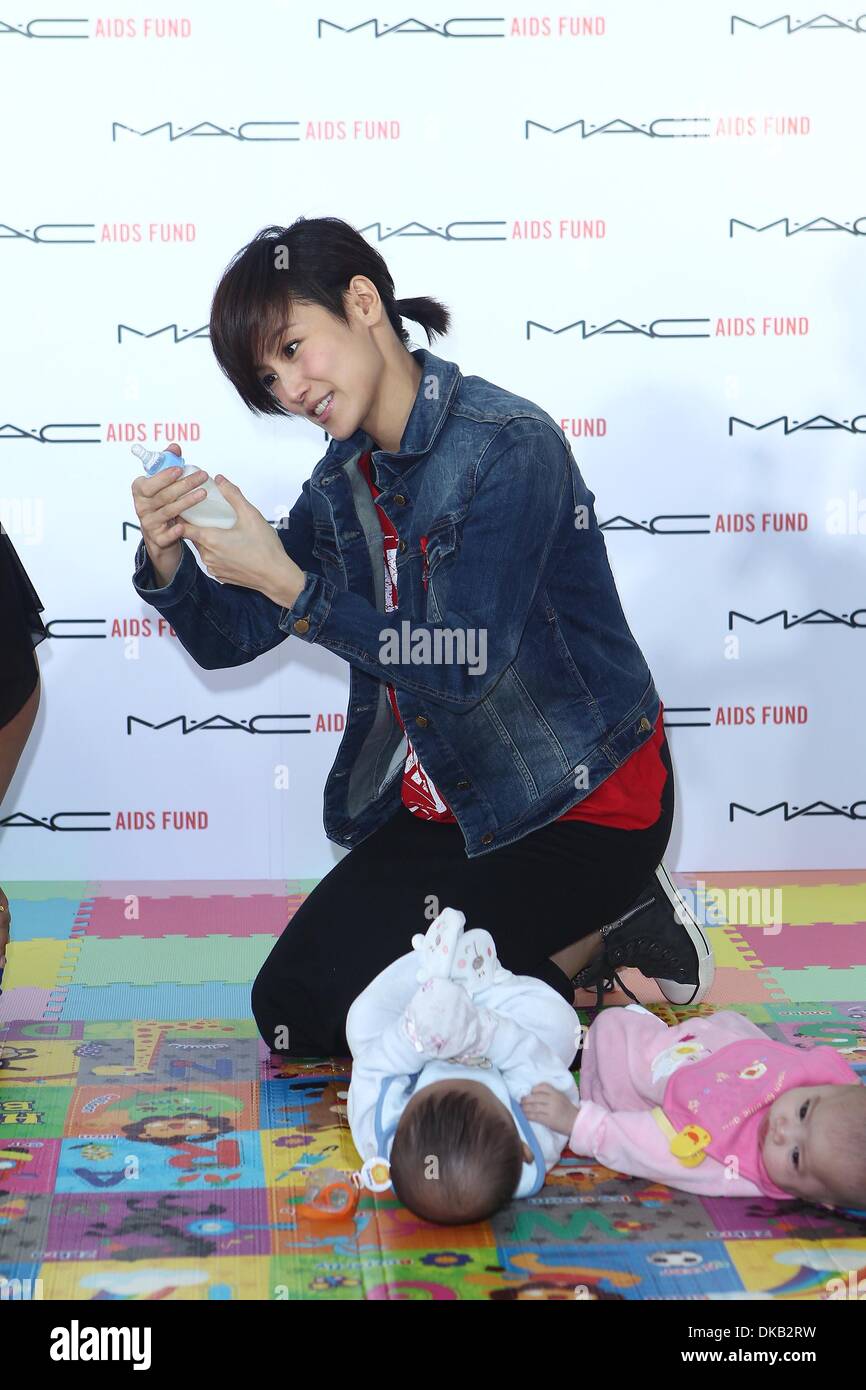 Taipei, Taiwan. 3rd Dec, 2013. Singer Denise Ho attends charity ...