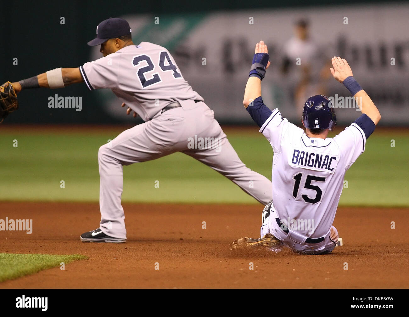 Tampa bay rays reid brignac hi-res stock photography and images - Alamy