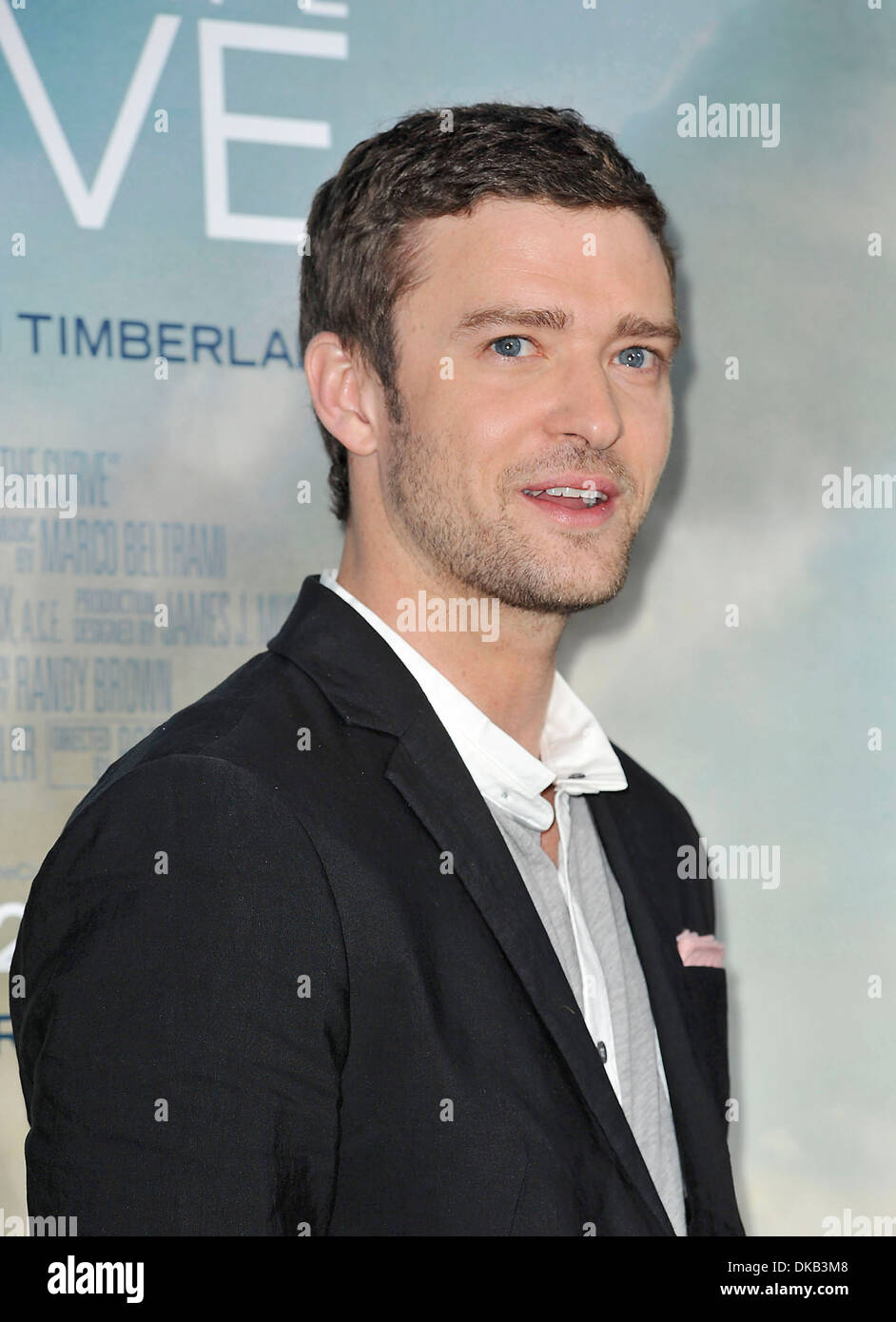 Justin Timberlake at world premiere of 'Trouble With Curve' held at ...