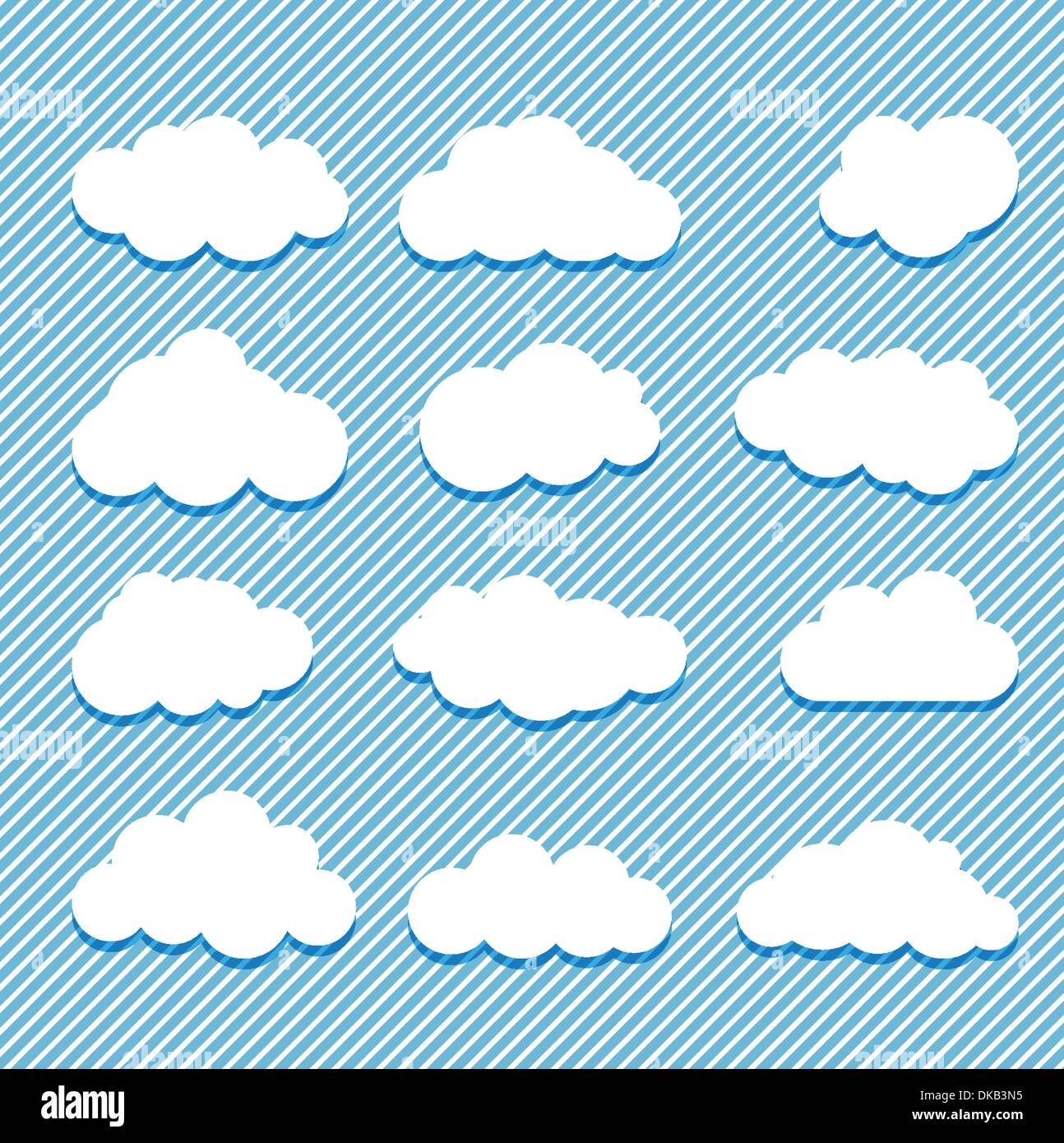 Clouds and shadows Stock Vector Images - Alamy