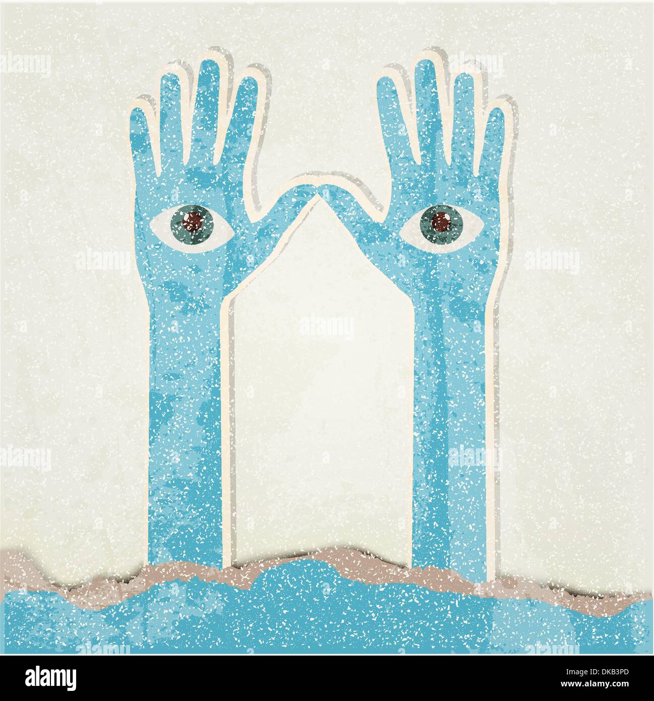 Volunteering hands up Stock Vector Images - Alamy