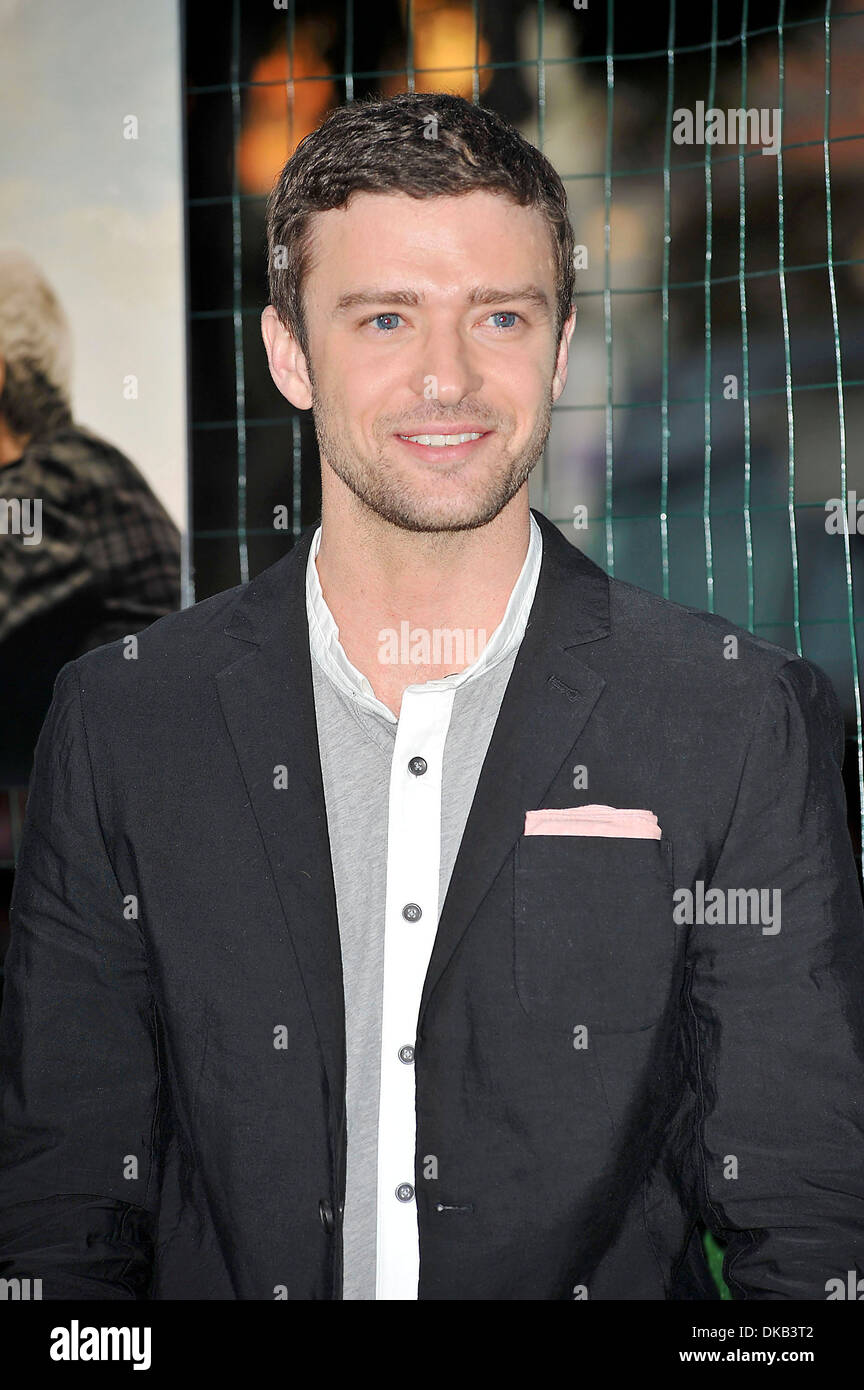 Justin Timberlake at world premiere of 'Trouble With Curve' held at ...
