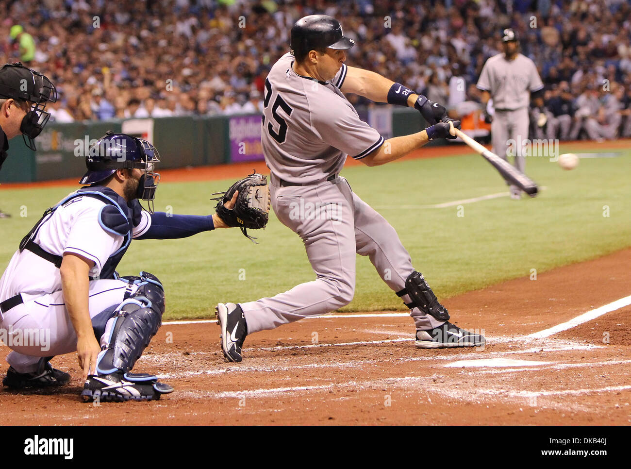 Sept. 28, 2011 - St.Petersburg, Florida, U.S - New York Yankees first ...