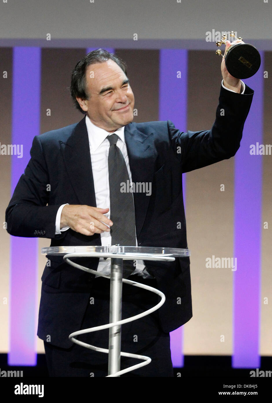 Oliver Stone John Travolta and Oliver Stone are awarded with Dostia ...