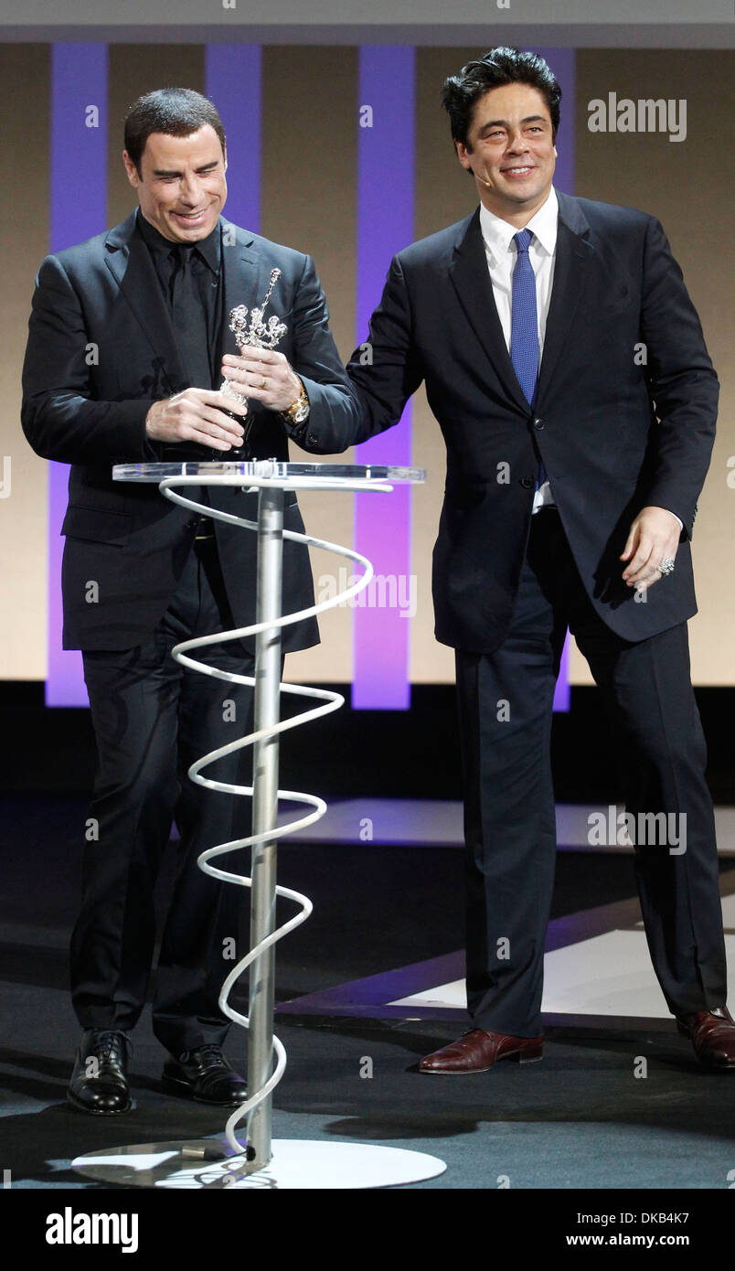 John Travolta and Benicio del Toro John Travolta and Oliver Stone are ...