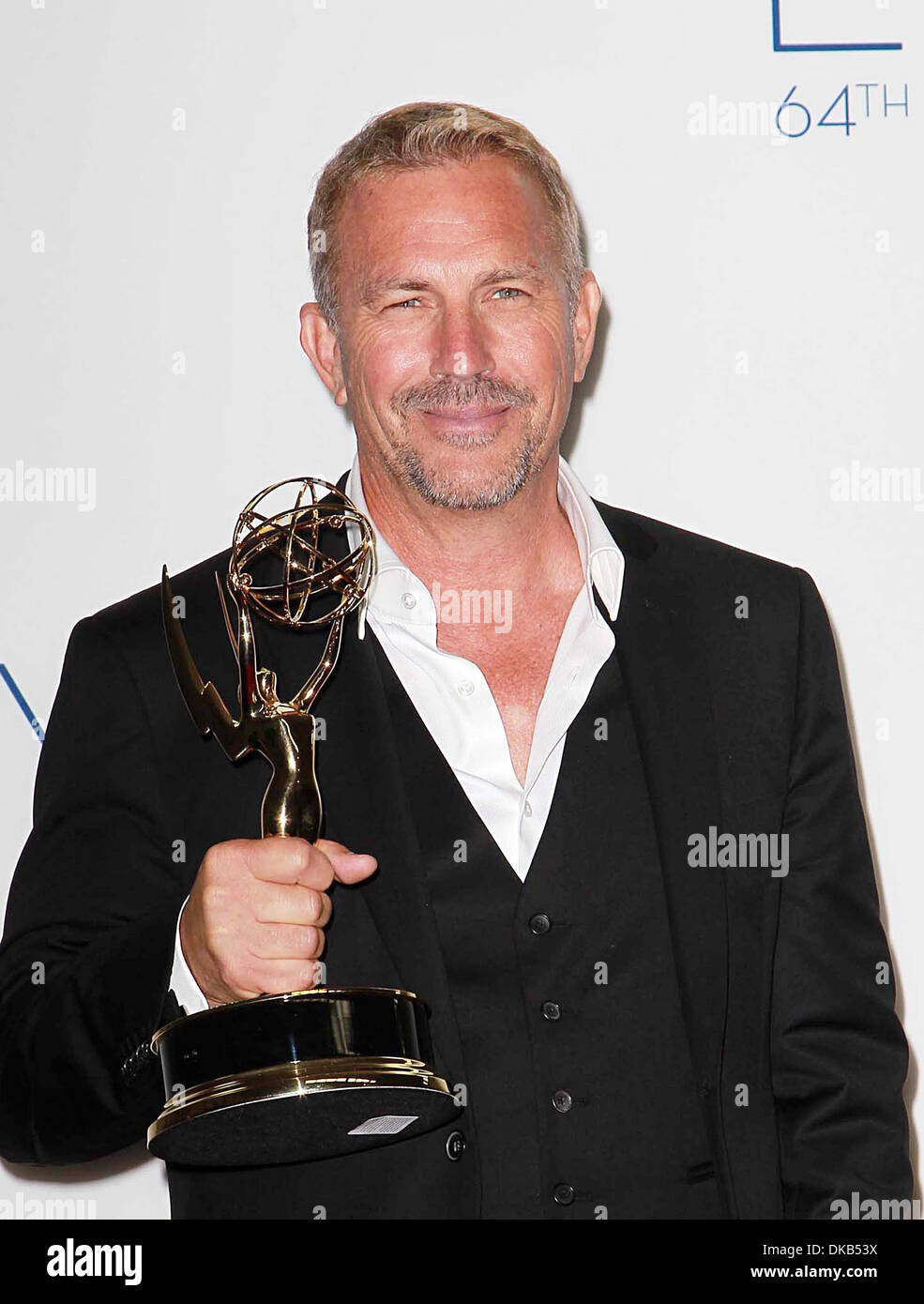 Kevin Costner 64th Annual Primetime Emmy Awards held at Nokia Theatre L ...