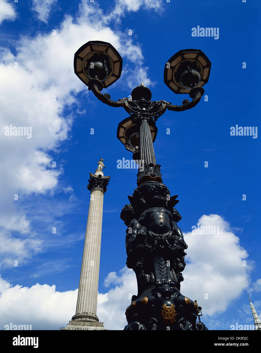 Cast iron lamp post column hi-res stock photography and images - Alamy
