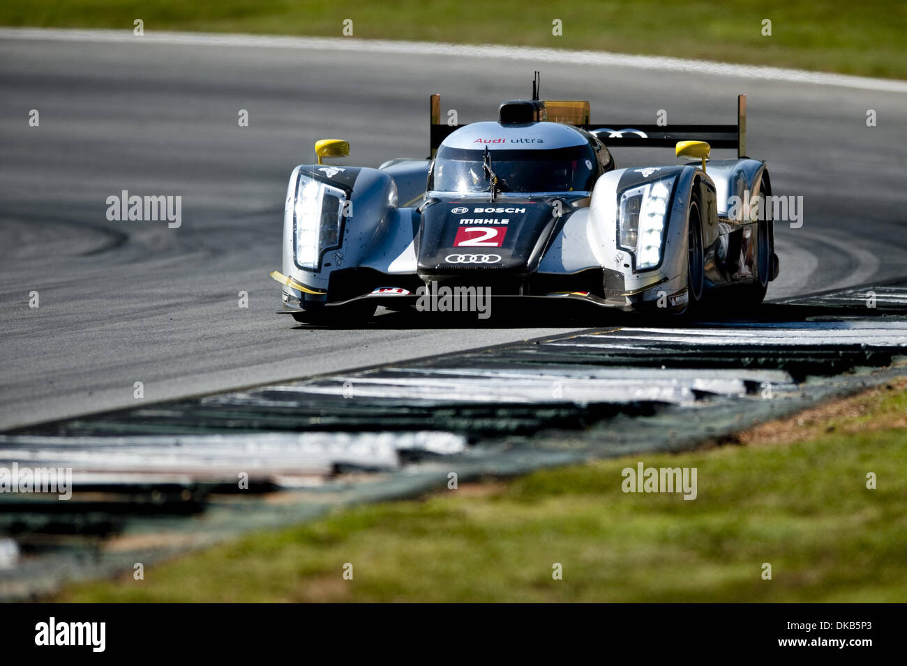 Audi r18 le mans kristensen 2011 hi-res stock photography and images ...