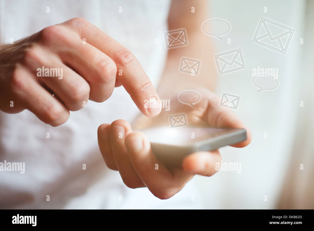 Digital messages hi-res stock photography and images - Alamy