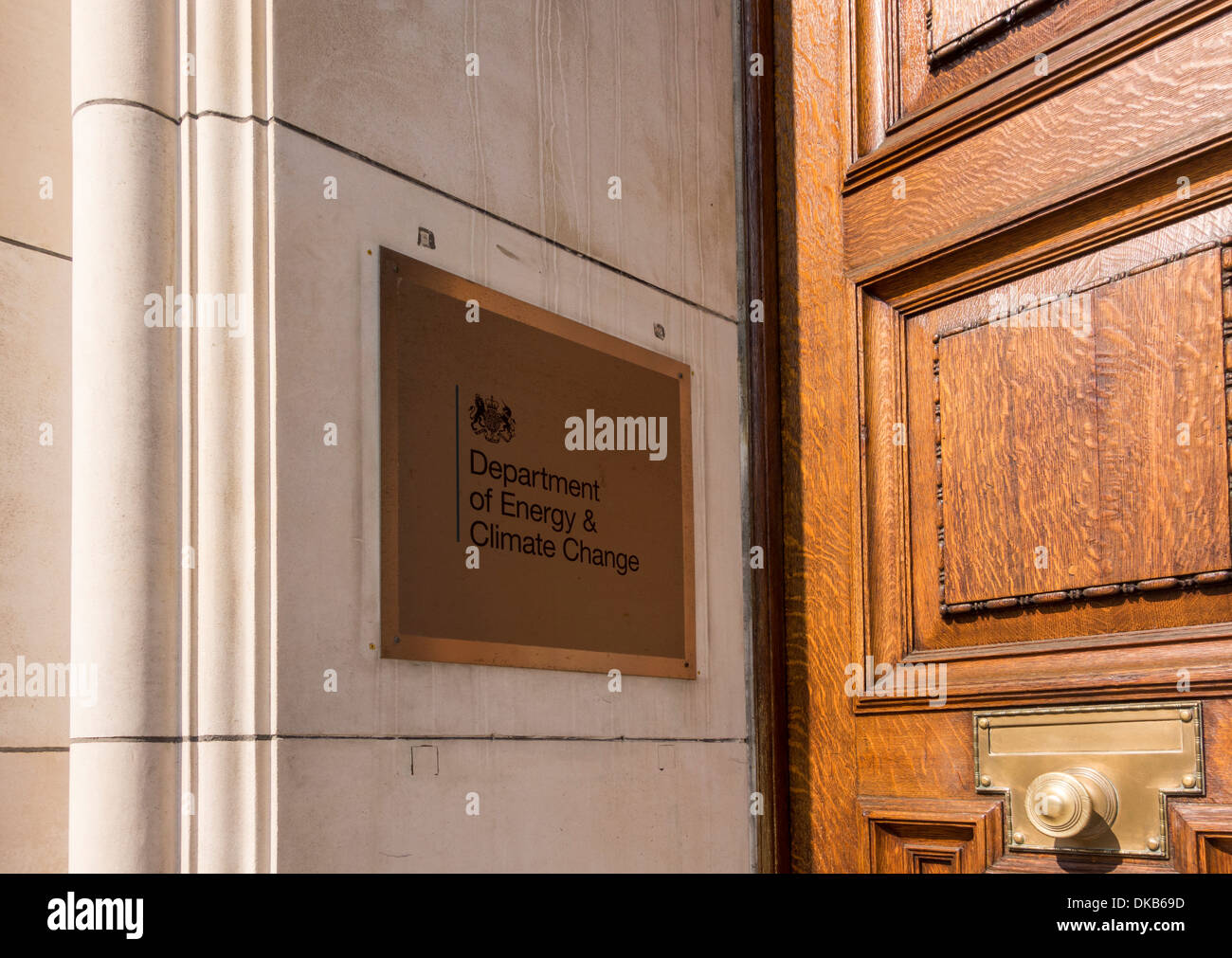 Department of Energy & Climate Change, 55 Whitehall, London, UK Stock ...
