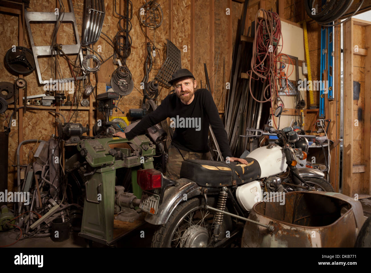 Motorcycle artist hi-res stock photography and images - Alamy