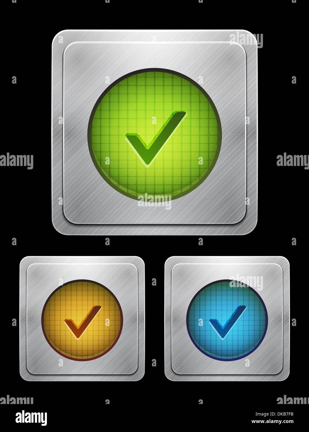 Vector mobile app icon / button Stock Vector Image & Art - Alamy