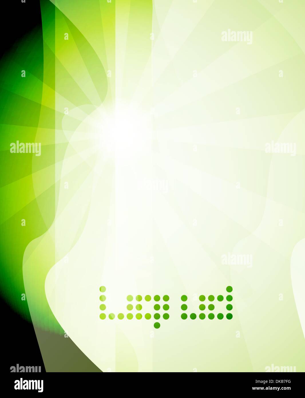 Abstract green natural vector background Stock Vector Image & Art - Alamy