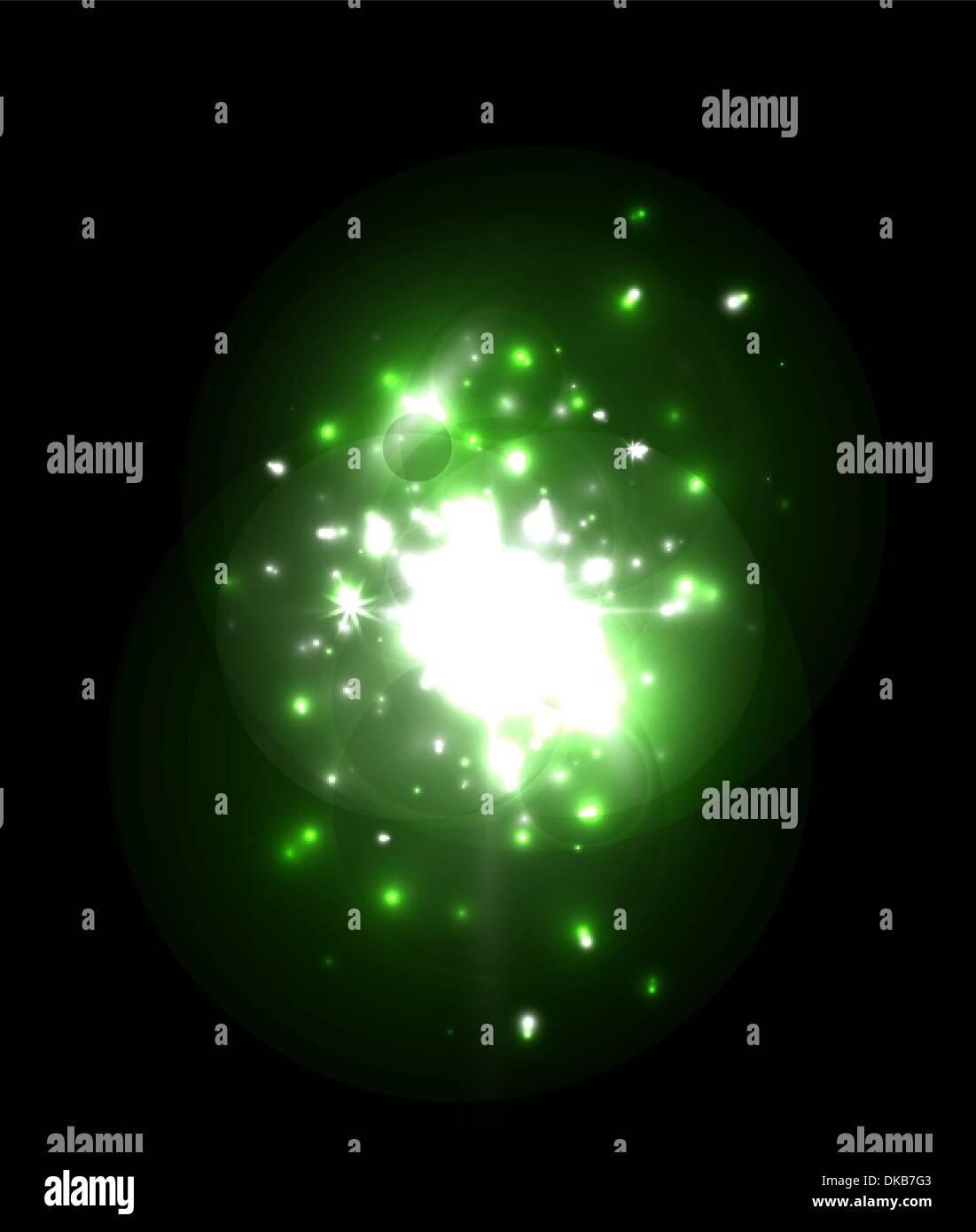 Abstract colorful lights. Energy explosion illustration Stock Vector ...