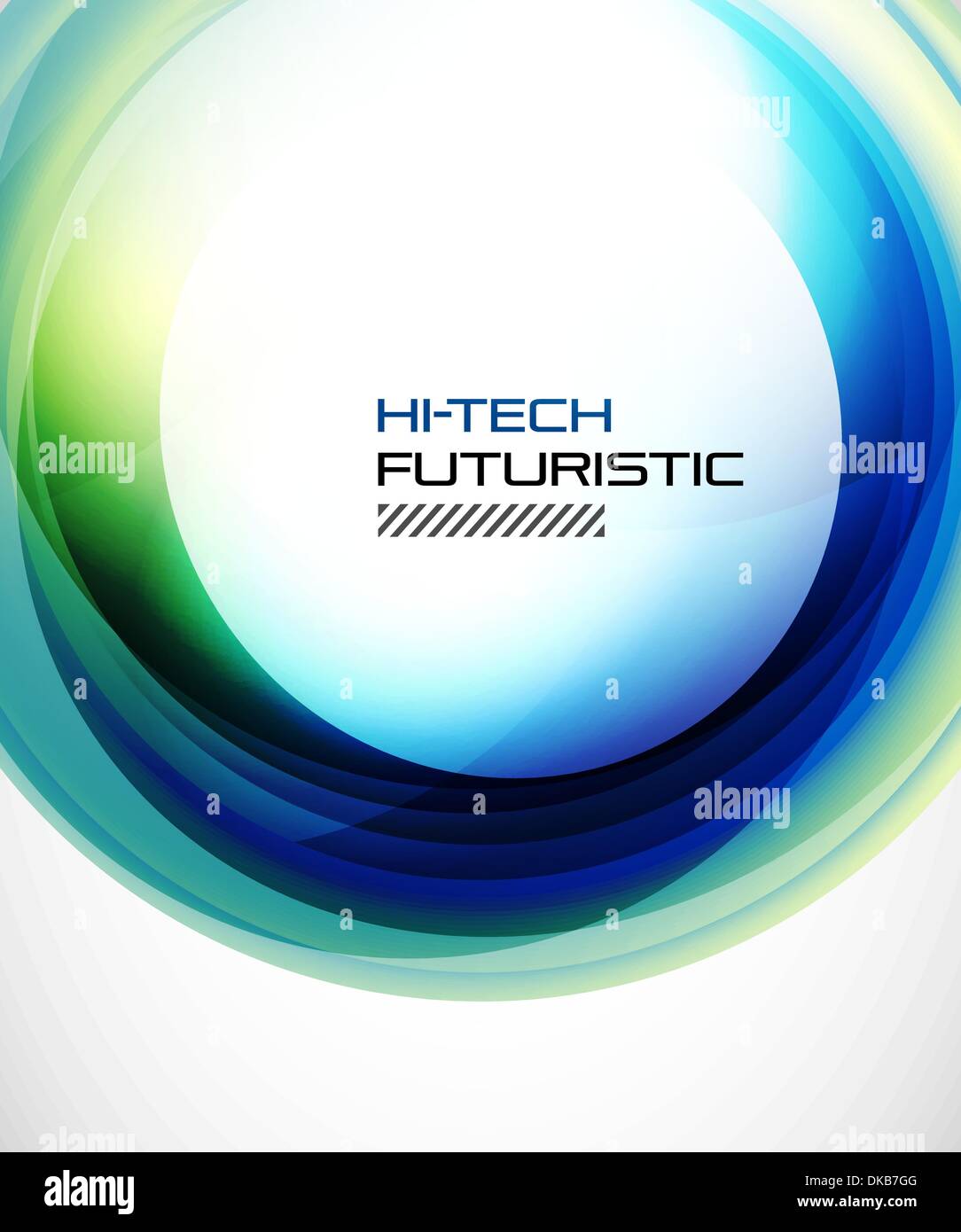 Abstract blue techno swirl background Stock Vector Image & Art - Alamy