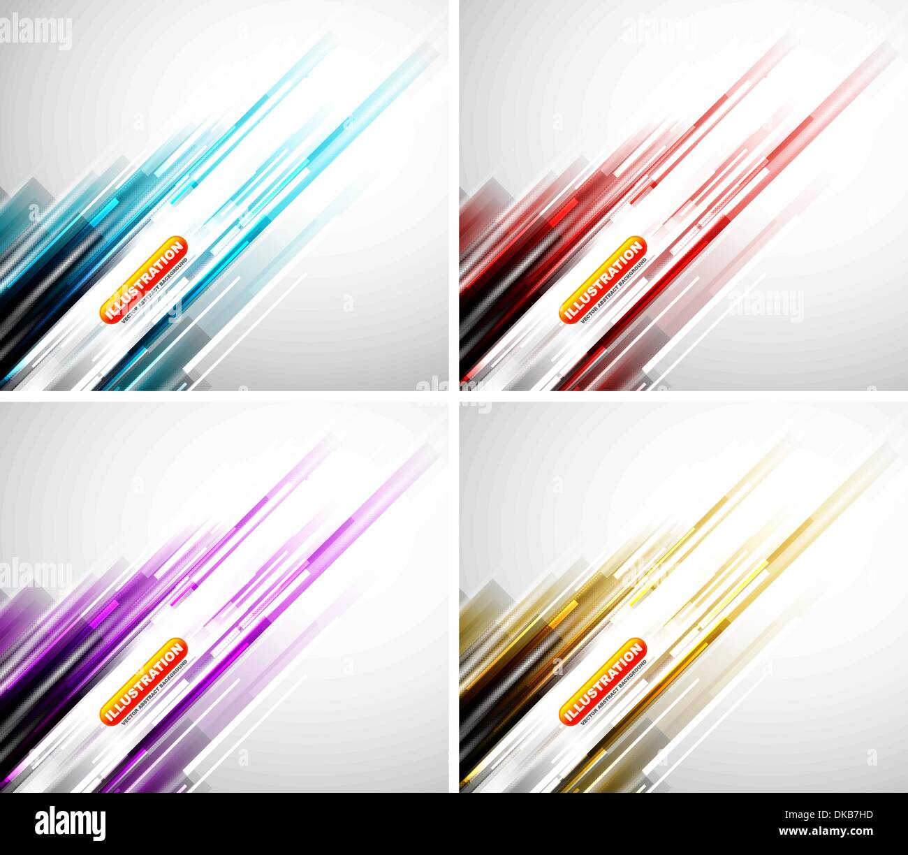 Urban abstract vector background made of color lines with sample text ...