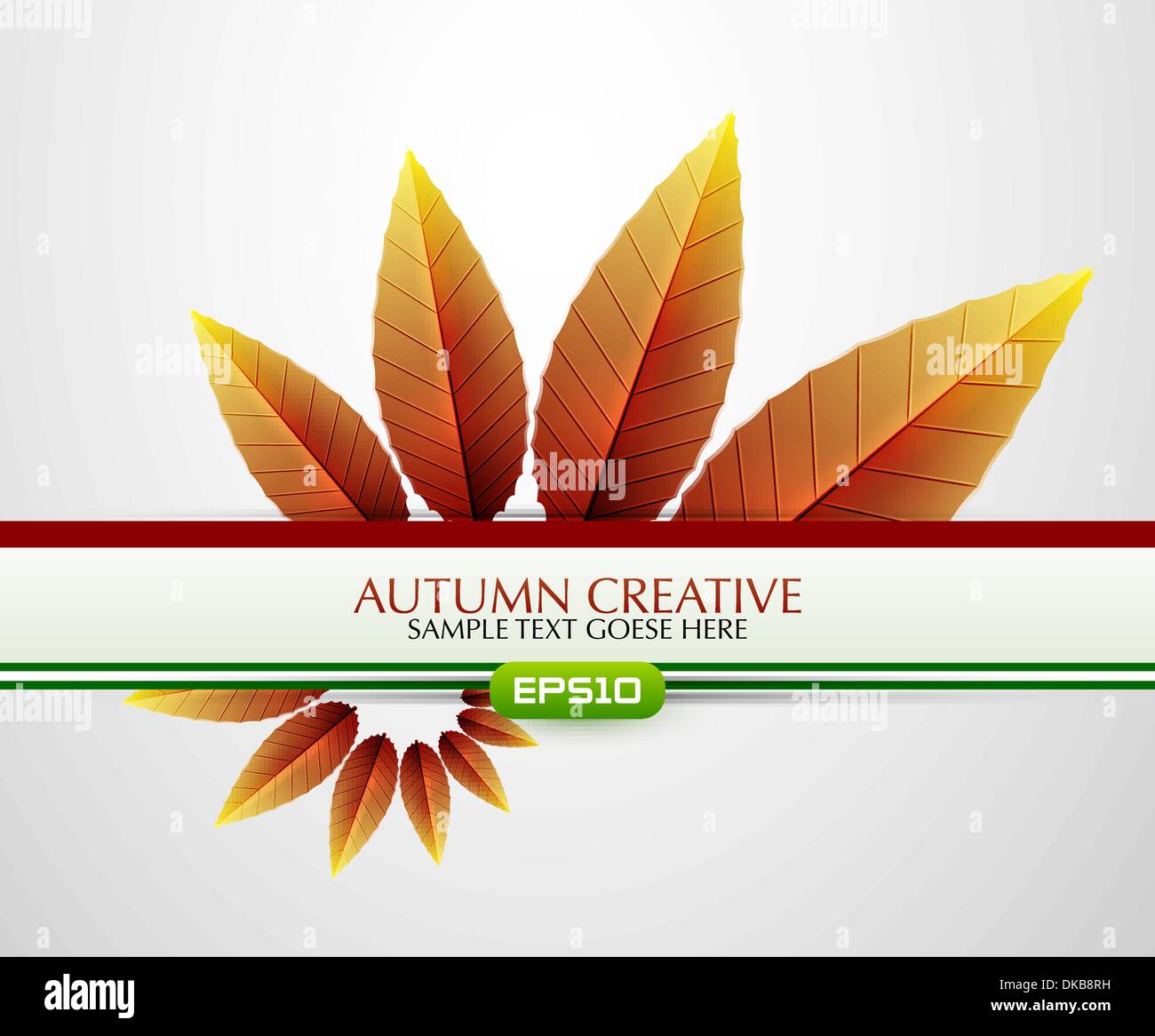 Nature autumn leaves abstract background Stock Vector Image & Art - Alamy