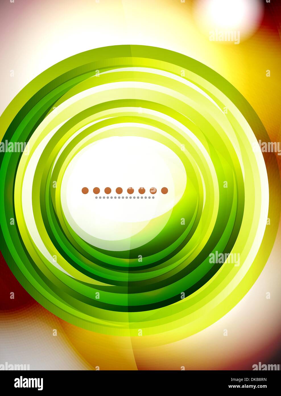 Abstract vector background made of colorful swirl shapes Stock Vector ...