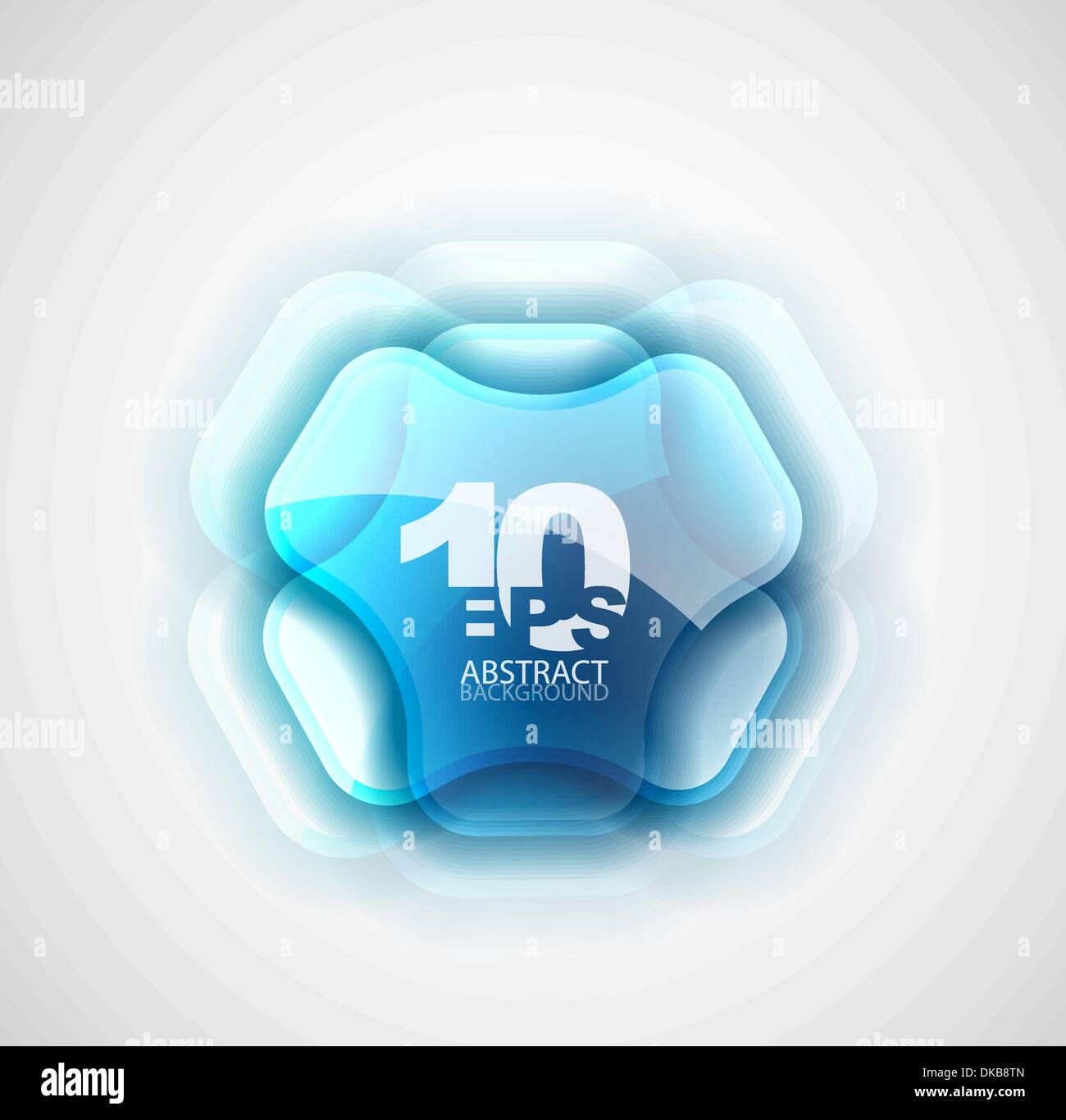 Abstract technological glass symbol / button Stock Vector Image & Art ...
