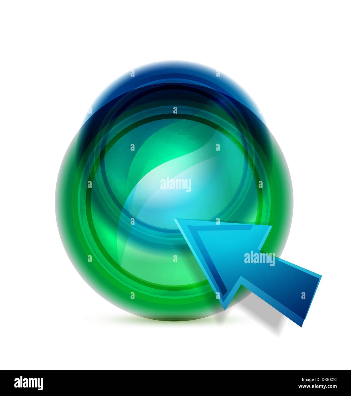 Abstract liquid glass technology button Stock Vector Image & Art - Alamy